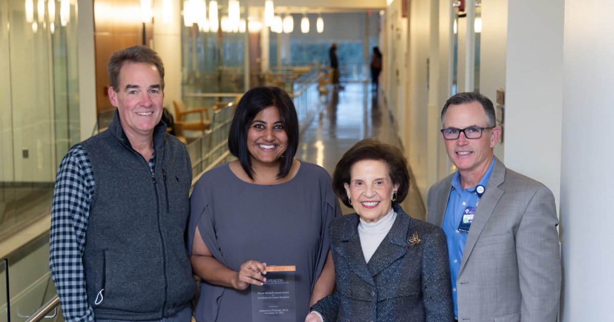 Prakash awarded 2022 Mayer Mitchell Award for Excellence in Cancer ...