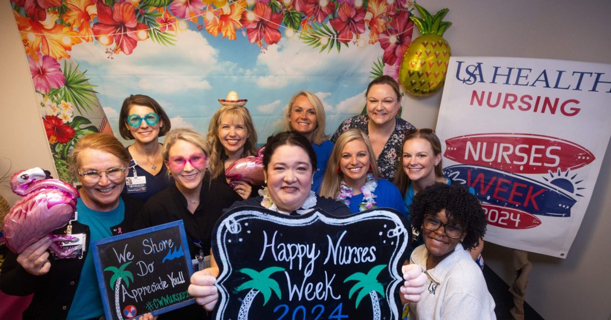 The Heart of USA Health: Celebrating Nurses Week 2024 | USA Health