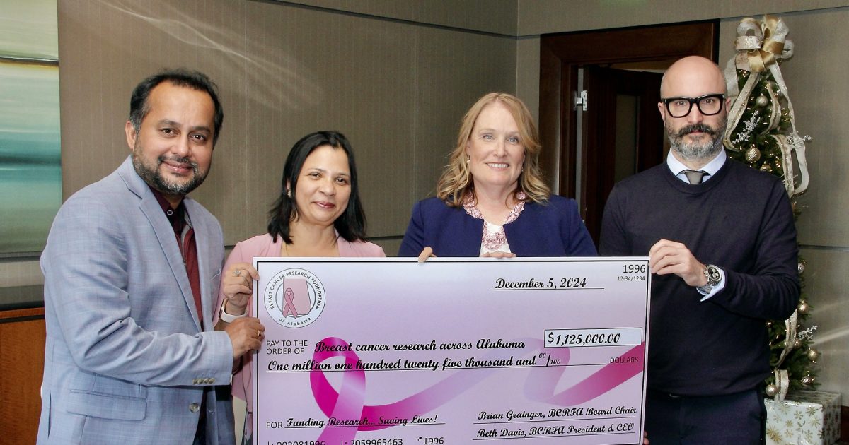 Chakroborty awarded $100,000 grant for breast cancer research | USA Health