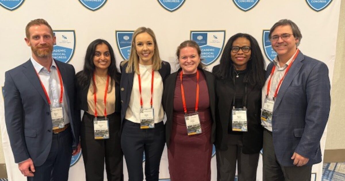 Medical students, surgery resident present research at Academic ...