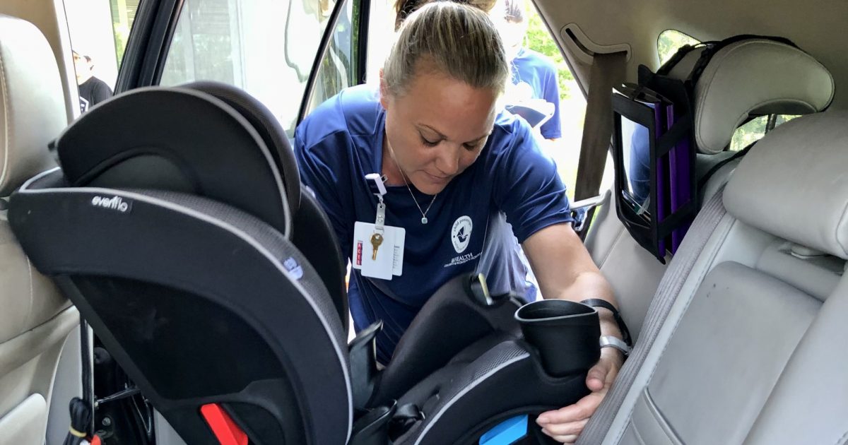 More than 50 car seats inspected by USA Health nationally certified ...