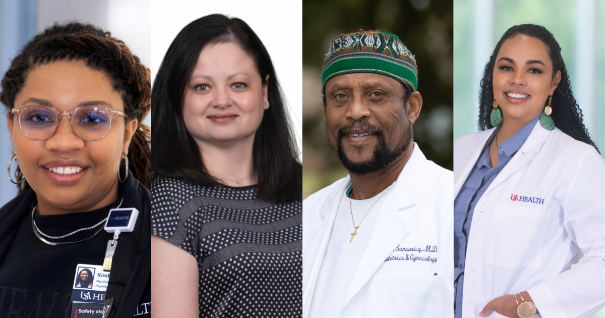 Four USA Health employees recognized with community health leadership ...