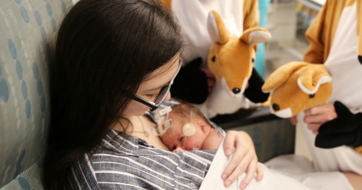 USA Health’s Neonatal Intensive Care Unit celebrates Kangaroo Care Day ...