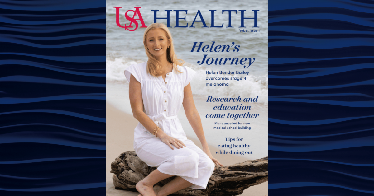 Now online: Read the new issue of USA Health magazine | USA Health