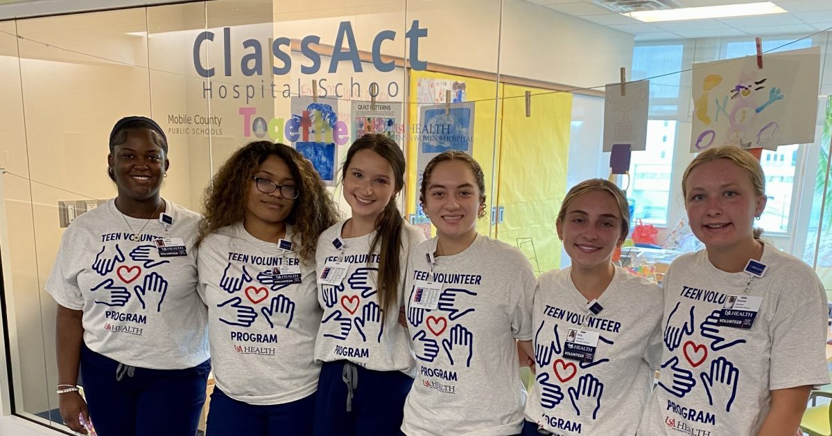 USA Health hospitals welcome 40 teen volunteers for summer program ...